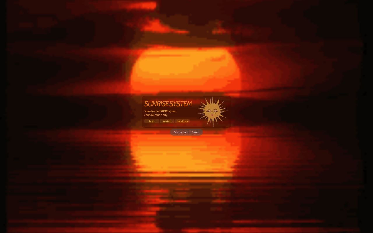 SUNRISE SYSTEM